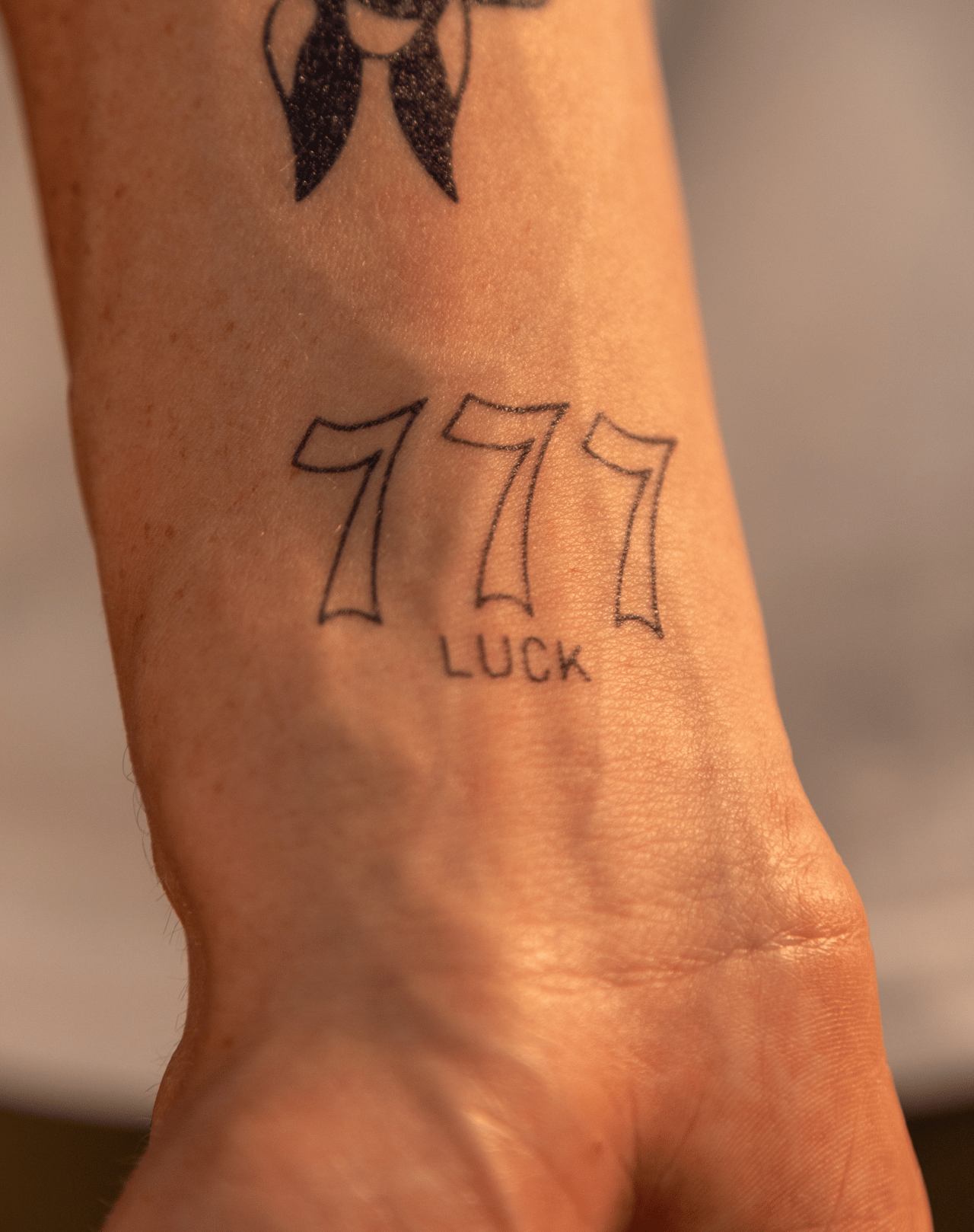 777 Angel Number Temporary Tattoo. Lasts 1-2 Weeks. – EZINK™