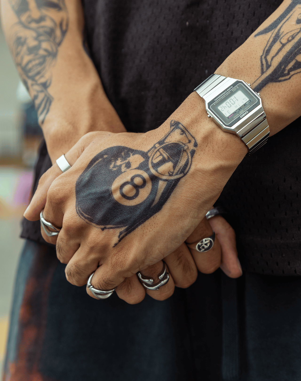 Gangster 8 ball tattoo designs - Dmhtattoos.com