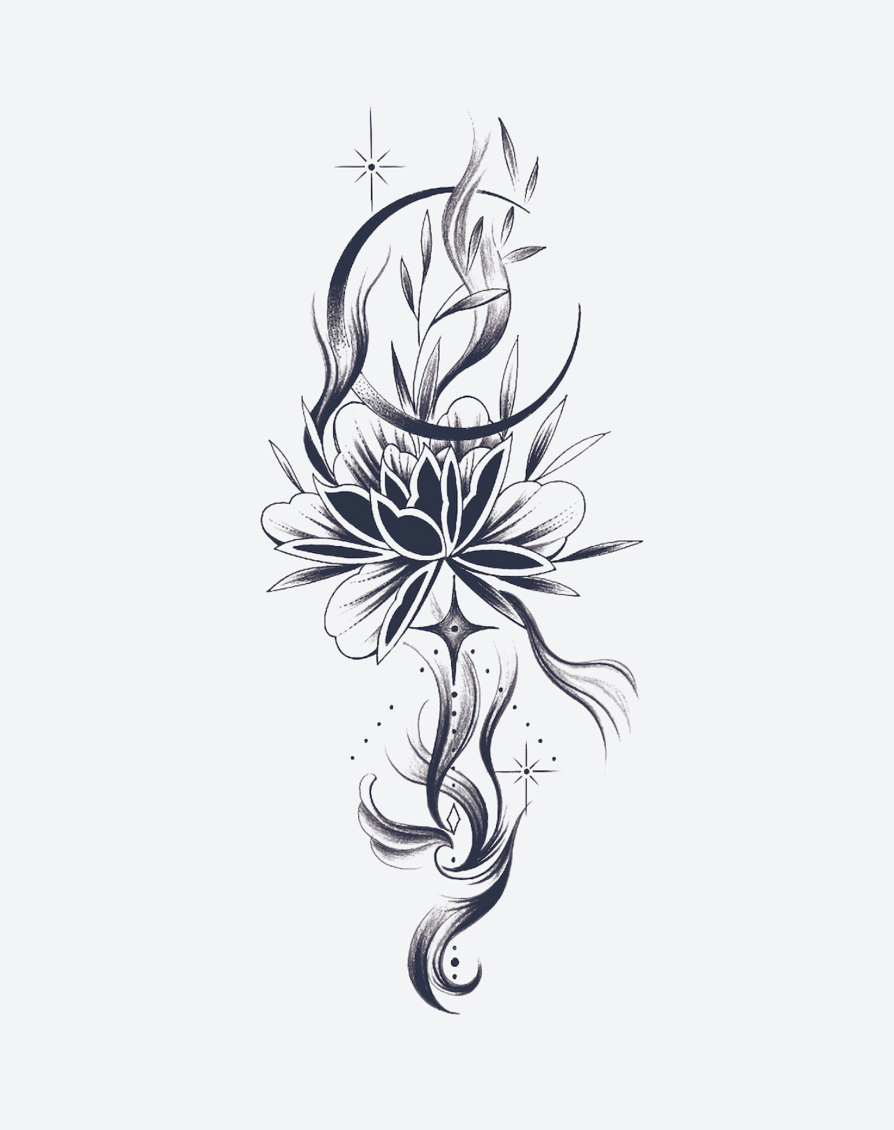 Dreamy Spirit Temporary Tattoo. Lasts 1-2 Weeks. – EZINK™