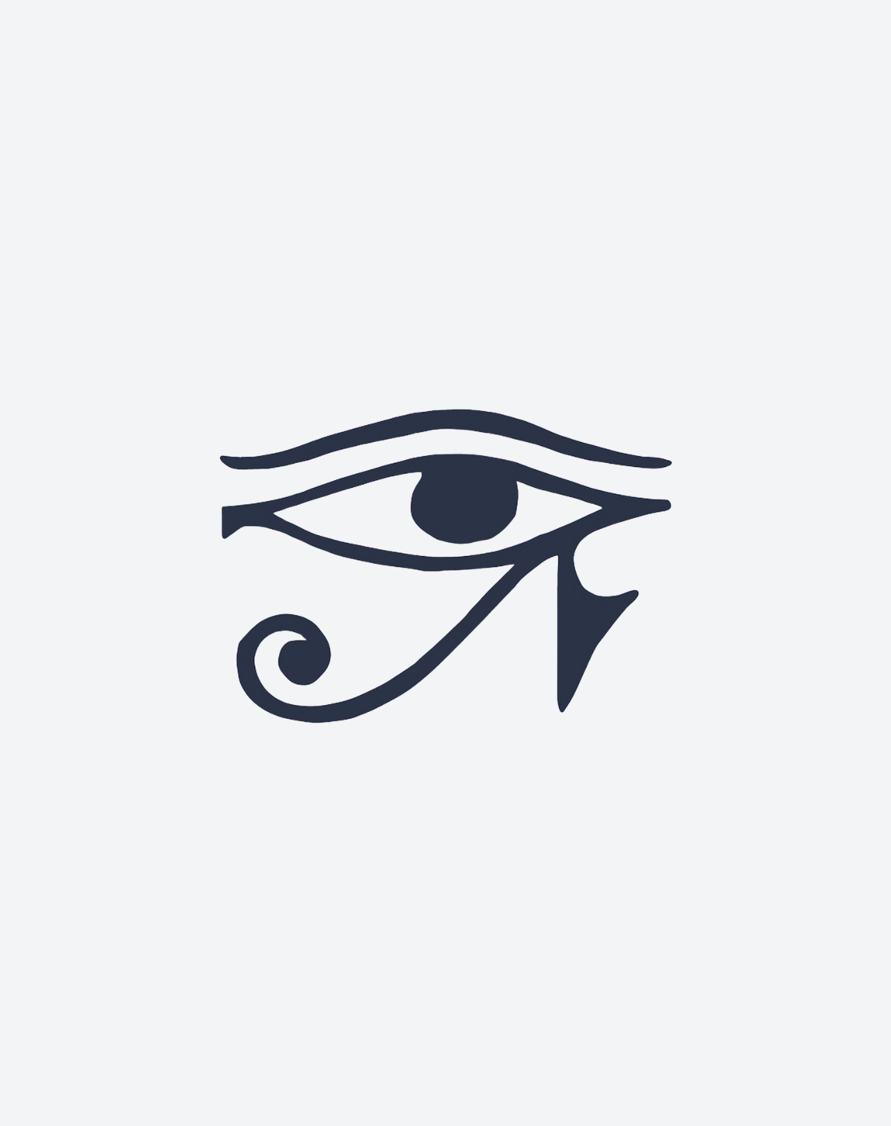 Eye of Horus Temporary Tattoo. Lasts 1-2 Weeks. – EZINK™