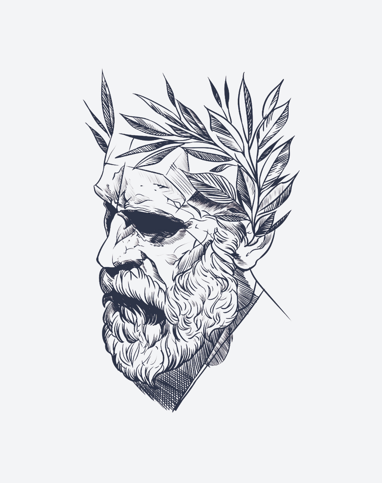 Philosopher's Dream Temporary Tattoo. Lasts 1-2 Weeks. – EZINK™