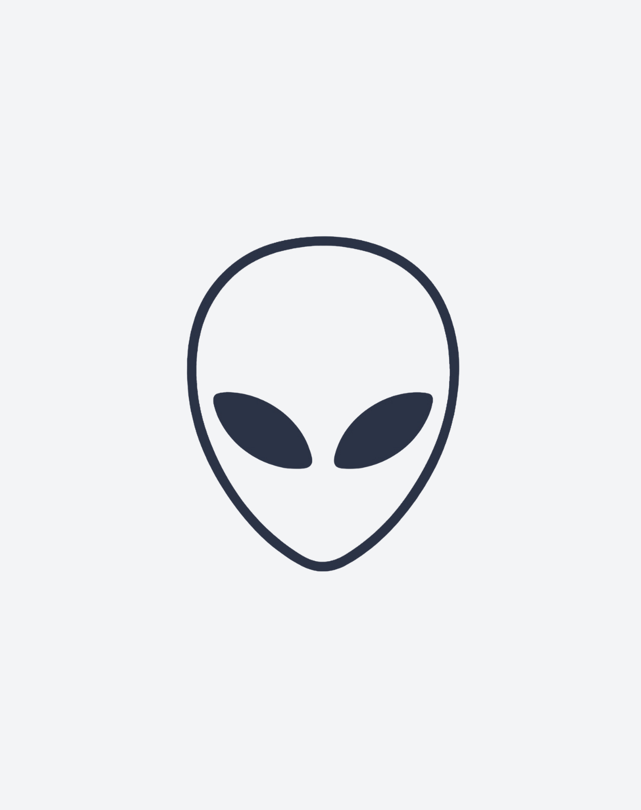 Simple Alien Temporary Tattoo. Lasts 1-2 Weeks. – EZINK™